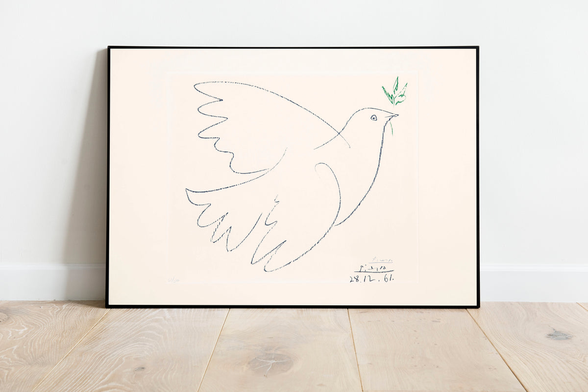 Dove of Peace - Picasso - Modern Art Print– Onyx Art House