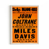 John Coltrane, Miles Davis, Shelly's Manne-Hole - Concert Poster Art P ...