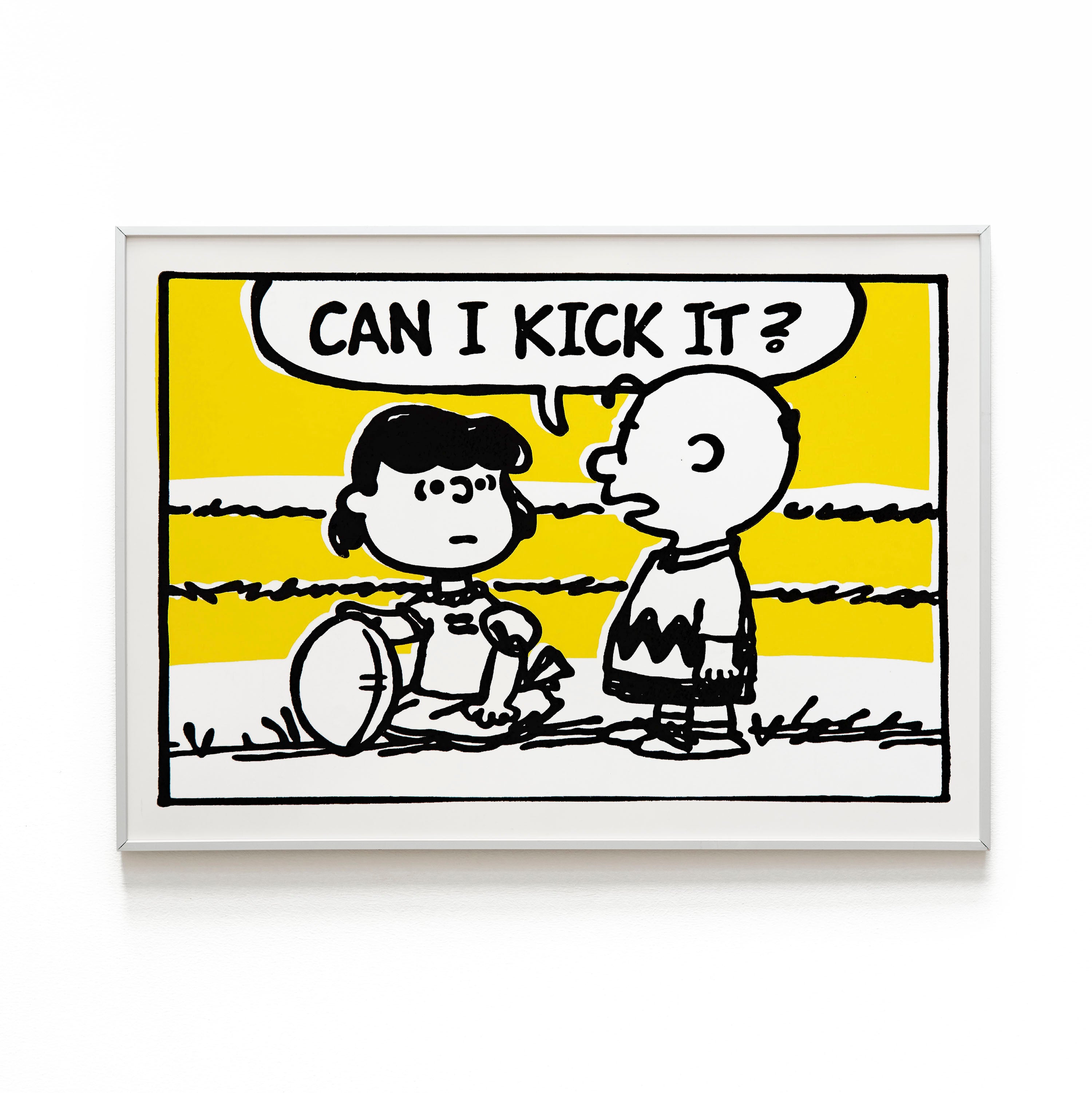 Can I Kick It - Mark Drew - Contemporary Art Print– Onyx Art House